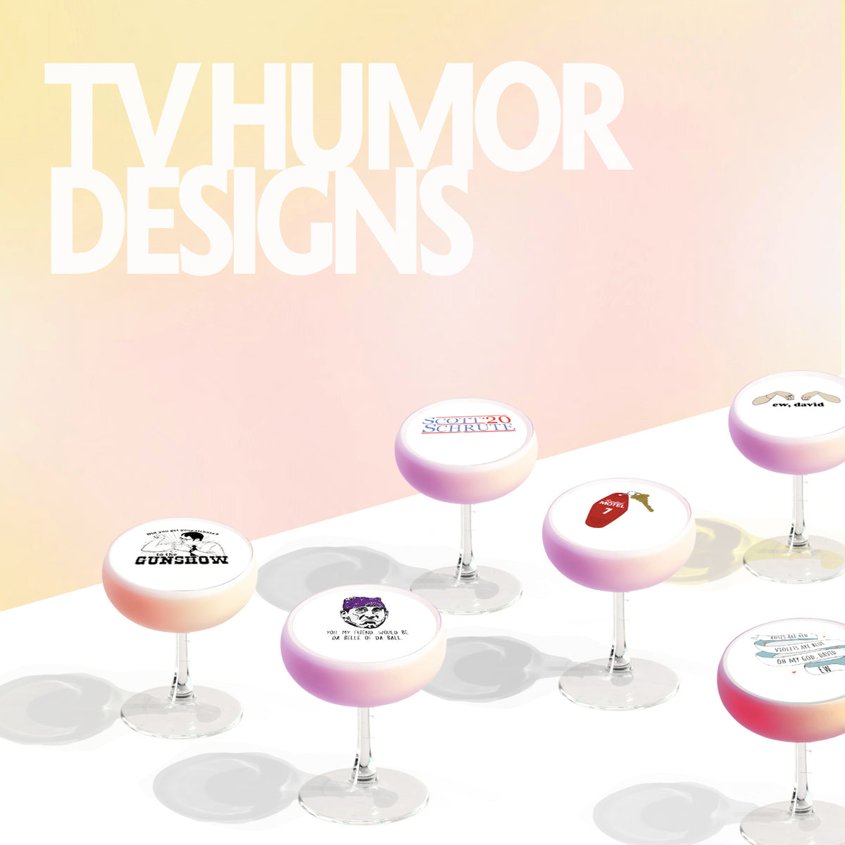 TV Humor Theme Packs – Cocktail Graffiti